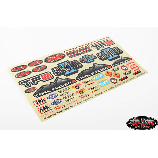 RC4WD Logo Decal Sheet – tgndistributing.com